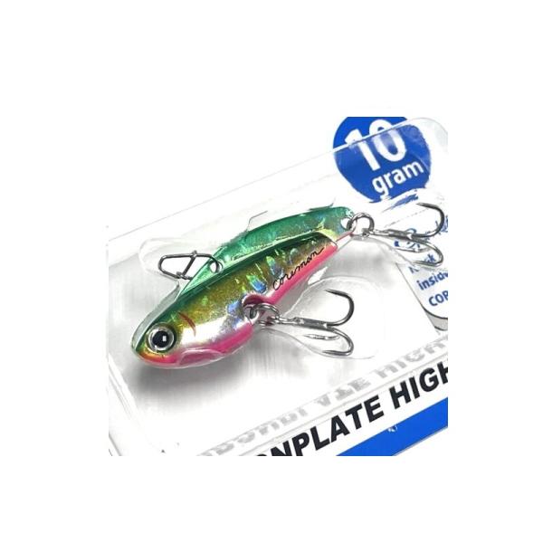 アイアンプレート ハイ＆ローに、極小サイズの10ｇが新登場。難攻不落のマイクロベイトパターンに対応します。小型軽量なのでシャローエリア攻略への幅が大きく広がります。食わないボイルは超表層の早巻きで試してみてください。ボトムでのリフト＆フォー...
