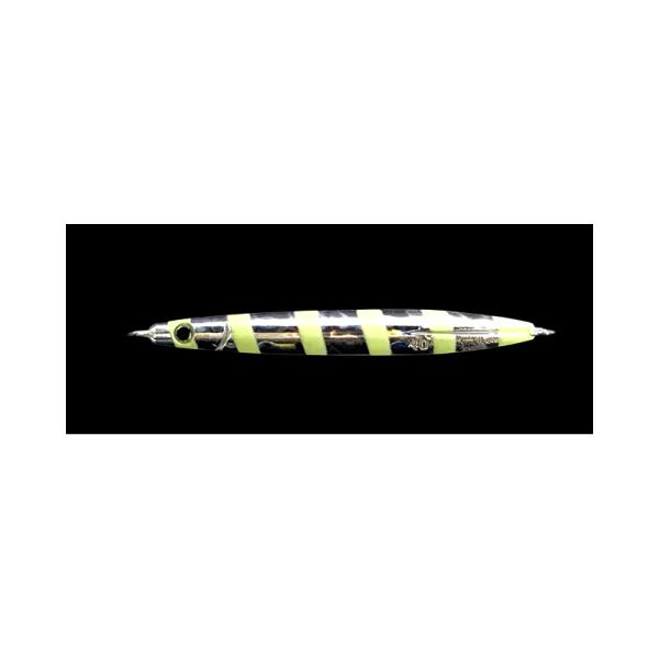 シラス、キビナゴ、コウナゴ細身ベイト攻略、ぶっ飛び細身メタルジグGスラッシャー（グラシリス　スラッシャー）は、フィッシュイーターがメインベイトにしているキビナゴやトウゴロウイワシといった細身ベイトをイミテイトしたデザインを採用。センター寄り...