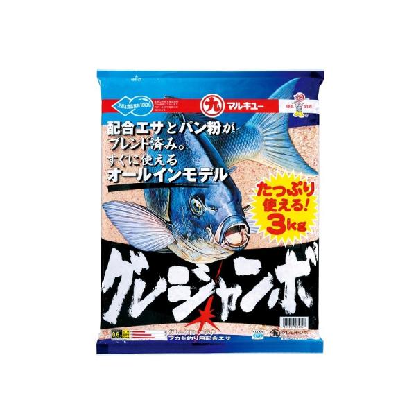 配合エサとパン粉がブレンド済みですぐに使える西日本限定（愛知・岐阜含む）配合エサとパン粉がブレンドされているオールインモデル。オキアミと海水を混ぜるだけですぐに使えます。大粒のパン粉が水面下をゆっくり漂いながら沈下。また、カキガラやムギが下...
