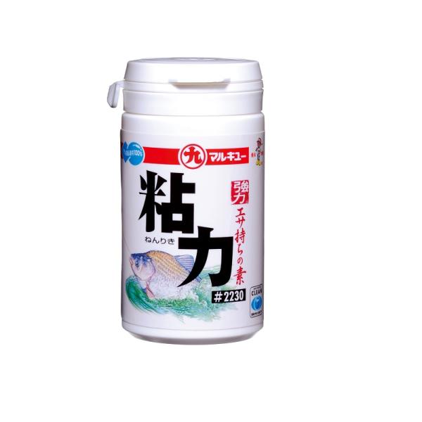 練らずにエサ持ちアップ「強力エサ持ちの素」麩エサにスプーン1杯を加えるだけで、練ることなく簡単にエサを持たせることができる「強力なエサ持ちの素」です。やわらかく作っても、ギリギリまで踏ん張りのきくエサに仕上げられます。浅いタナからチョーチン...