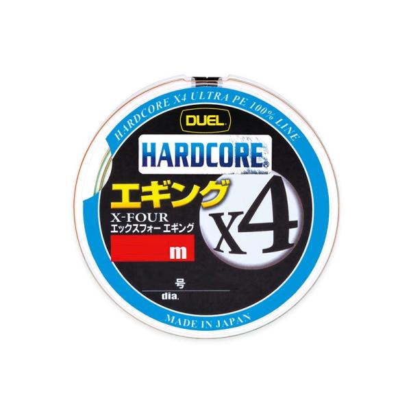 「ハードコア X4」 にエギングモデル登場■MicroPitch 4 BraidedウルトラPEをマイクロピッチブレイデッド加工（4本組）した、強くコシがあって扱い易いPEライン。■EasyPowerPEならではの低伸度に優れ、運動伝達率が...