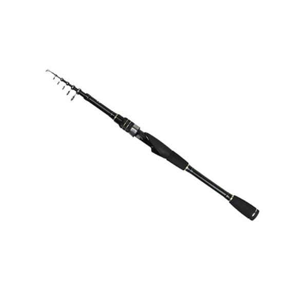 淡水・海水兼用の万能モバイルルアーロッド仕舞寸法47cmのコンパクトカーボンロッド。モバイル性に優れたテレスコピック(振出)ロッド。オールラウンドに扱えるミディアムライトアクション。スピニングモデル・キャスティングモデルの2ラインナップ。海...