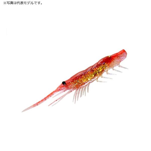 まんま海老のワーム新登場ダートもフォールもスイミングも、キビキビヒゲ＆パタパタ足の「リアル海老アクション」でアピールしまくりまる見えの内臓がバイトマーカーバイト誘発フォーミュラー配合■TARGETアコウ・ヒラメ・ガシラ・マゴチ・ロックフィッ...