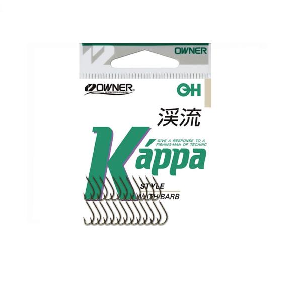 刺さり際だつ、ストレートな鈎先OWNERオーナー 10120 OHカッパ3 (半スレ) ●品番：10120●形態：バラ●号数：4