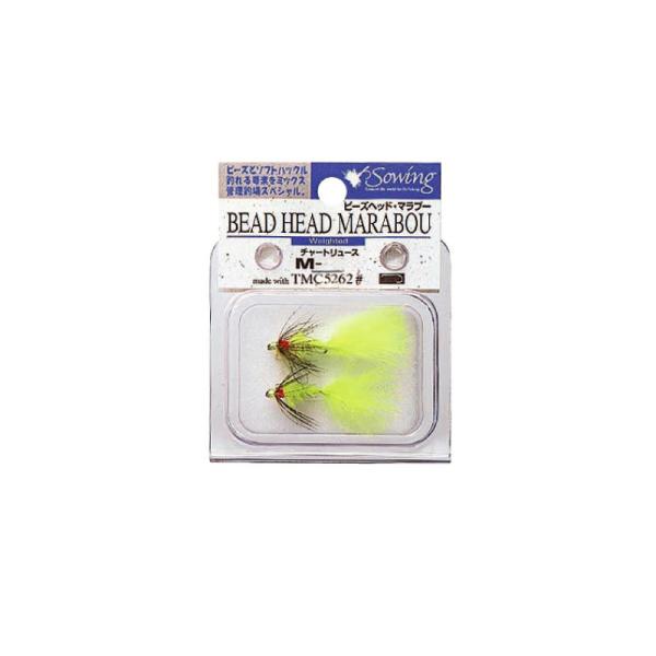 乱反射するライトウエイトゴールドビーズ。柔らかで誘因効果の高いマラブー。ワンポイントレッドのソラックス。ユラユラと誘うパートリッジフェザーのレッグ。テイルのからみ留めも兼ねた控えめなフラッシャブー。これでもかという程、釣れる要素を盛り込んで...