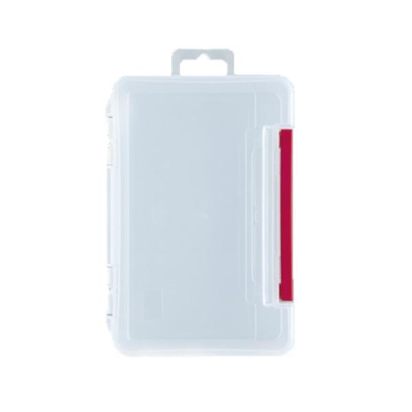 ハードマスター400、500、620、BM-7000中皿にシステム収納可能。MEIHO明邦　SFC マルチケースHD クリア●サイズ外寸：178×120×60mm　　　　内寸：170×108×56mm●素材：ポリプロピレン