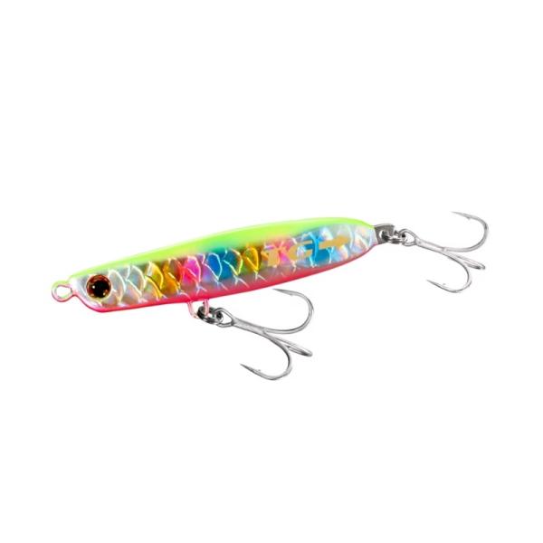 ■トリプルフック2本投資のメタルジグがさらなる飛距離を求めてタングステンを搭載！飛距離にこだわって設計する上で、樹脂プラグの様に重心移動が利用できないメタルジグでは形状の工夫でしか、効果を狙うことが出来ず、大きな進化を体感するのは難しい状況...