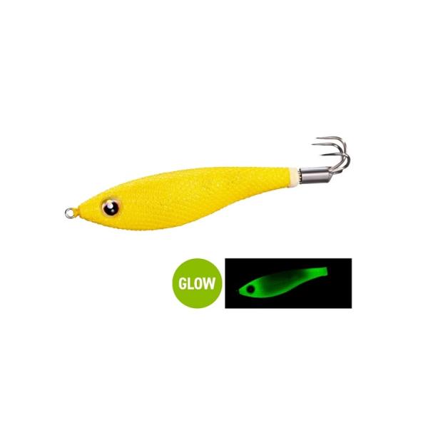 フラッシュブースト搭載のコンパクトスッテ。タコマスタースッテM フラッシュブーストは内蔵された反射板の明滅で止めている間もマダコに強くアピール。アピールグッズを足すことなくシンプルな仕掛けで釣ることができるため潮の抵抗が少なく、流されにくく...