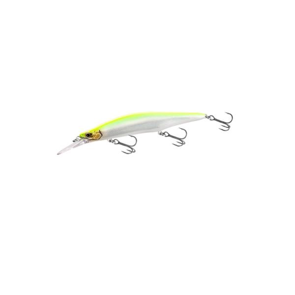 ミドルレンジを攻略するジャークベイト。MD（ミッドダイバー）ザンバーノ115はその名の通りミドルレンジを攻略できるジャークベイト。1.5mから2mまでを効率良いトレース可能です。左右へのキレのいいジャークアクションはもちろんのこと、リトリー...