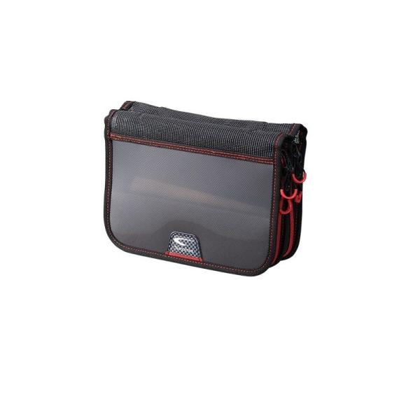 エギをシステマティックに収納。・エギが取り出しやすく、落ちにくいスポンジ形式・底部には水切れのよいハードメッシュ素材・樹脂引手付で開けやすいシマノ　BP-221S Sephia エギホルダー スモークグレー L■商品説明・商品名：BP-22...