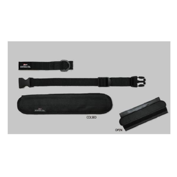 クーラーボックスやバッカン等のショルダーベルトに装着して、肩への負担を軽減できる汎用ショルダーパッド。またはパッドを外してスリングバッグの延長ベルトとしての機能も持ち合わせたのがこのPAD＆BELT。マグネットリリーサーなしのD-BELTも...