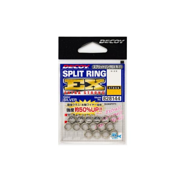 パワーファイトを強いられるターゲットと対峙する際、フックを強いものに交換してもリングが標準のままだと、そこがウィークポイントになるのでご注意を。できることなら、サイズはそのままで強度を上げたい！そんなアングラーのワガママを叶えるEXワイヤー...