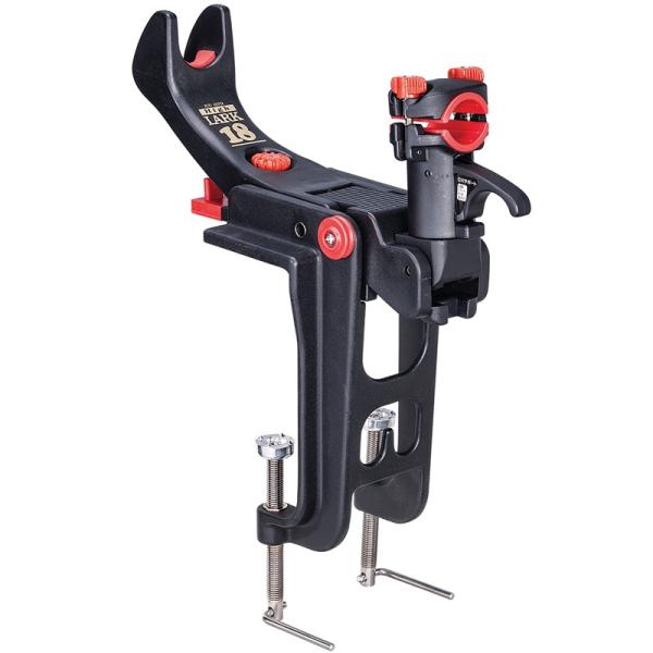 ラーク竿受シリーズのパイオニア、ハイラークシリーズ。荷重150?の引きに耐える、本格竿受けでラークシリーズの基礎を作ったのがこのタイプ。魚がヒットすると竿受部を手前に起こすことで、ショックアブソーバーが飛び出し、竿を理想的な角度でキープでき...