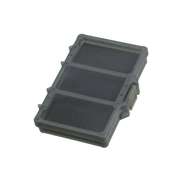 スリットが見やすい特殊フォームの採用ですっきり収納できるジグヘッドケース。●スッキリ収納できる見やすいスリット加工。DAIICHISEIKO　MC CASE ＃138S第一精工　MCケース ＃138S●内寸：138×84×19mm●外寸：1...