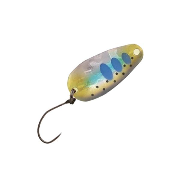 肉厚・カッ飛びスプーン。エリアトラウトスプーン。肉厚ながらスローリトリーブでもしっかりアクションでき、強風下でもピンスポットへキャストしやすい。厳選されたエリアトラウト対応カラー。着水後、スピーディーなカウントダウンで狙いのタナを直撃。浮き...