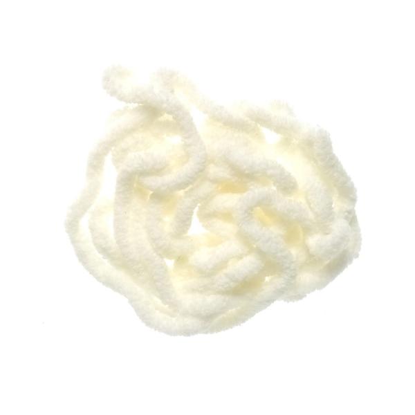 管理釣り場定番マテリアル。自然フィールドでも効果あり。吸水性の良いモップ素材。お好みのサイズにカットして両端を火であぶりほつれない様にしてからご使用ください。ミミズやぶどう虫はもちろん、生々しい幼虫やバチなどアイディア次第で様々なフライのマ...