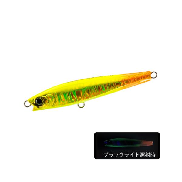 最大飛距離100mオーバー！ジグの飛距離×プラグのアピール力！！●高強度の肉厚ボディと貫通ワイヤー構造高強度の肉厚ボディと貫通ワイヤー構造でロックショア、オフショア問わず大活躍。●水平姿勢でのローリングフォールアクションバイトを誘発する水平...