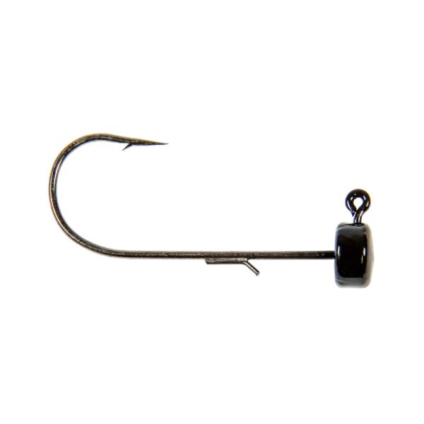 ロングシャンク＆ワイドゲイブワイヤー式ワームキーパー付Z-MAN　Mag ShroomZZ-MAN　マグシュルームズ●サイズ：3/16oz●入り数：3個入り●カラー：ブラック