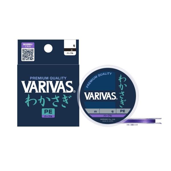 VARIVASが贈るNEWスタンダードわかさぎ専用PE4ブレイドPE均一かつ密に編むことで、強度の安定性に優れた非常に扱いやすいPEラインです。3つの高性能●高強度→細糸でも安心のやりとり！●高耐久性→初期性能が長続き！●高感度→細かいアタ...