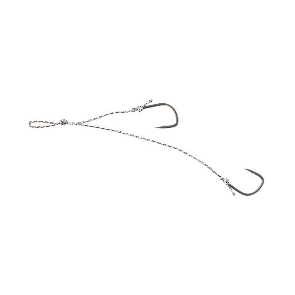 ビンビンスイッチに対応する純正スペアフックです。各サイズに適合する設定で、アクションとポテンシャルを最大限に引き出すセッティングです。段差「無し」仕様は、2本の鈎で口の中をガッチリと捉える事が可能。TG製品ヘビーウェイトの100g＆120g...