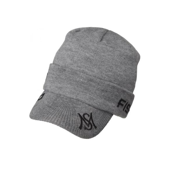 ■折り返し形状で耳元やうなじまでしっかり防寒。ツバ付きで日差し対策もできる。冬のアクティブアングラーのためのニットキャップ。■ 刺繍ロゴMS-modoのMSロゴを刺繍。■ ジャガード織りフレーズロゴ清水盛三のフェイバリットフレーズ「FISH...