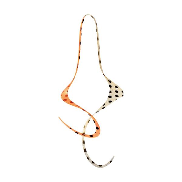 1枚のシートで厚さが異なるマルチゲージシート採用ワイドなツインカーリー(太、細のマルチカーリー)で、さらに左右異なる厚みなので、潮流が緩い時には薄切りの方が大きく動き、速い時には厚切りの方が大きく動く、万能タイプ。太いカーリーには一部膨らま...