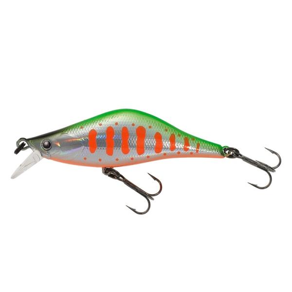 もう一つの渓流オールラウンダーミノーΩピンを採用しセンターに寄せたウエイト設定が特徴です。4.1gの重さながらゆっくりと水平姿勢でシミーフォールし、より長い間トラウト達に存在をアピールします。特にシーズン初期の水温が低く追いが弱い時、夏の渇...