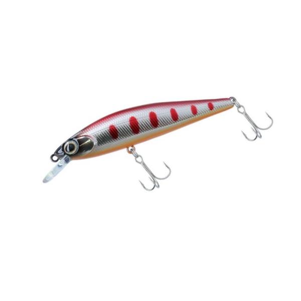 ネイティブトラウトミノーのド定番！様々なシュチュエーションで使用可能なバーサタイルミノー！速い流れの中では、リトリーブ時にウォブルアクションを発生し、トゥイッチした際にはしっかりとヒラ打ちをしてくれる。巻き+トゥイッチで積極的にダートアクシ...