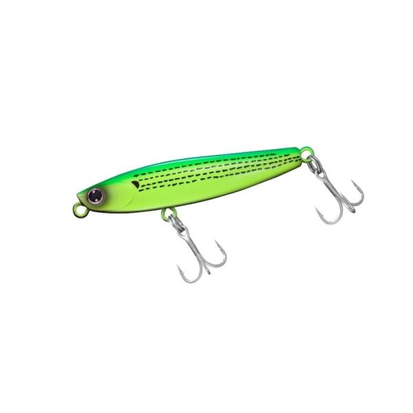 小沼正弥監修。「DH＝指名打者」の名を冠した「飛距離第一主義」のホームランバッター。向かい風や横風、爆風時、ここ一番の遠投のために開発したヘビーシンキングペンシル。「飛距離第一主義」をコンセプトとし、ジグ級に飛ぶので、ミノーでは届かない遠く...