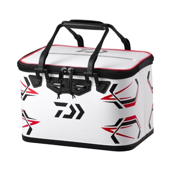 ■簡易コマセプレスボードを標準装備！実用性のある機能を搭載したセミハードバッカン！磯釣りのシチュエーションを考慮して実用性を追求したセミハードバッカン。簡易コマセプレスボード標準装備。磯場で岩の突き抜けを防止する底強化ボード入り。底強化ボー...