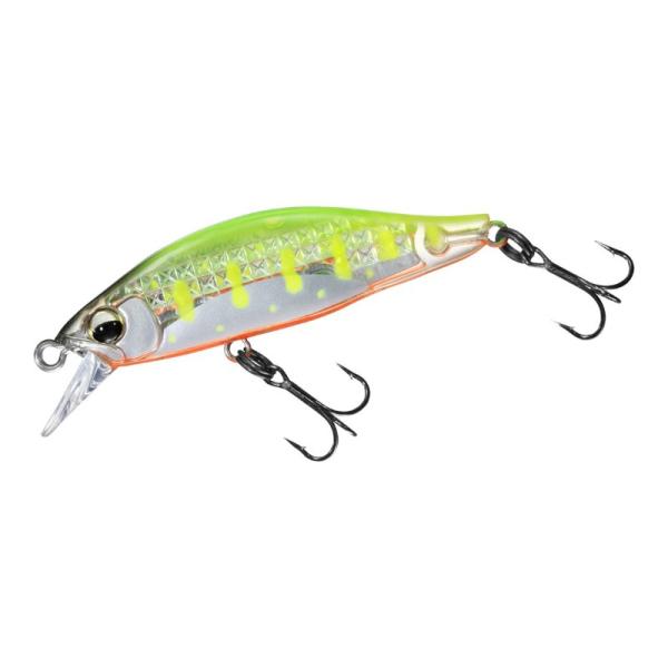 ■低重心で躍る、輝きで誘う。「シルバークリーク」シリーズ初のタングステンウエイト×レーザーインパクト搭載モデル小渓流から開けた里川までをカバーする、渓流トラウトフィッシングの基軸となる50mmのシンキングミノー。体高のあるシルエットが特徴の...