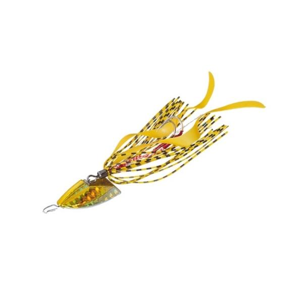 ショアラバゲームの定番ルアー「ジグラバースルー」に腹グローモデル登場●タイラバでは常識となった誘導式を採用することで、ダイレクトなアタリ感度とバレの軽減に効果があります。　ヘッド形状は、飛距離重視のリア重心を採用。　リトリーブ時には、ヘッド...