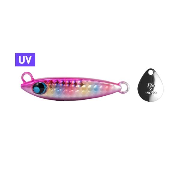 話題のUROCOコラボ ブレードジグ！コンパクトで浮き上がりにくい形状のシルエットは、飛距離が出るうえ、早巻きでの安定性が抜群のブレードジグです。FISH ARROW  corojig BLADEフィッシュアロー　コロジグブレード●カラー：...