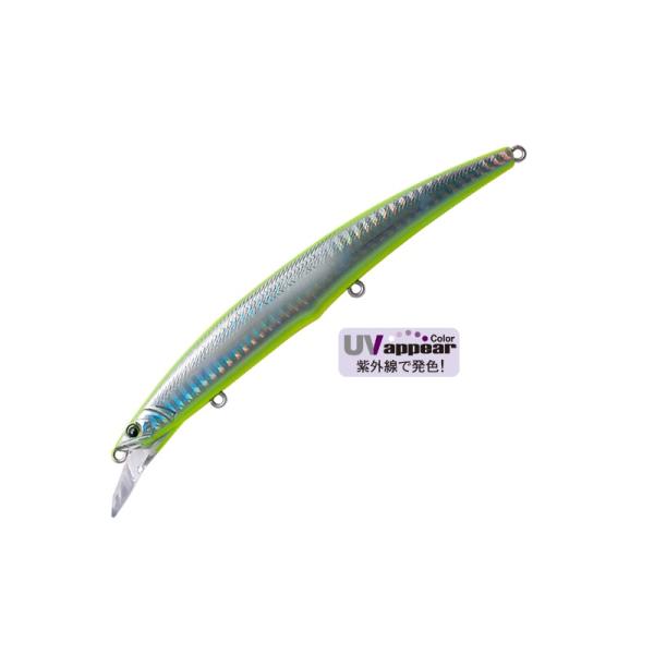 追求したフォルムが生み出すダート＆ヒラウチアクションジャーキングを極めるために生まれた“アークローバー”。ジャークによる“誘い出し”では三次元に弧を描く幅広のダートと絶妙なヒラウチのハイブリットアクション、ただ巻きでは特徴的な“ダイヤモンド...