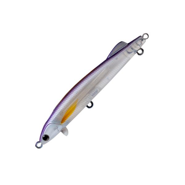 サーフェス用スローシンキングプラグ“サイレントアイ”特徴的な2ヶ所のホール。侵入する水が内部と外部との境界を無くし親水性を高め水中で溶け込み、馴染むようなイメージを演出。またボディに水が入るとウエイトが1g以上増しよりロングディスタンスが可...