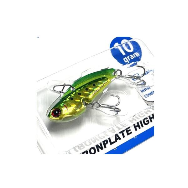 アイアンプレート ハイ＆ローに、極小サイズの10ｇが新登場。難攻不落のマイクロベイトパターンに対応します。小型軽量なのでシャローエリア攻略への幅が大きく広がります。食わないボイルは超表層の早巻きで試してみてください。ボトムでのリフト＆フォー...