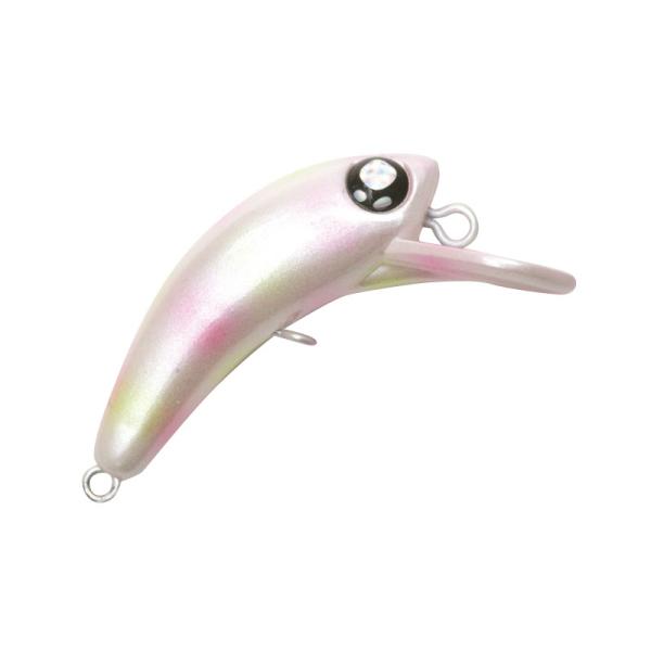 このサイズで2フック。どんなバイトも逃さない！小さいボディでゆったり誘うママに重量級誕生！！肝っ玉母ちゃんが演出するビッグな釣果！ROB　BeRBie_mama SSロブルアー　バービー・ママSS●カラー：13 みるき〜●全　長：36mm●...