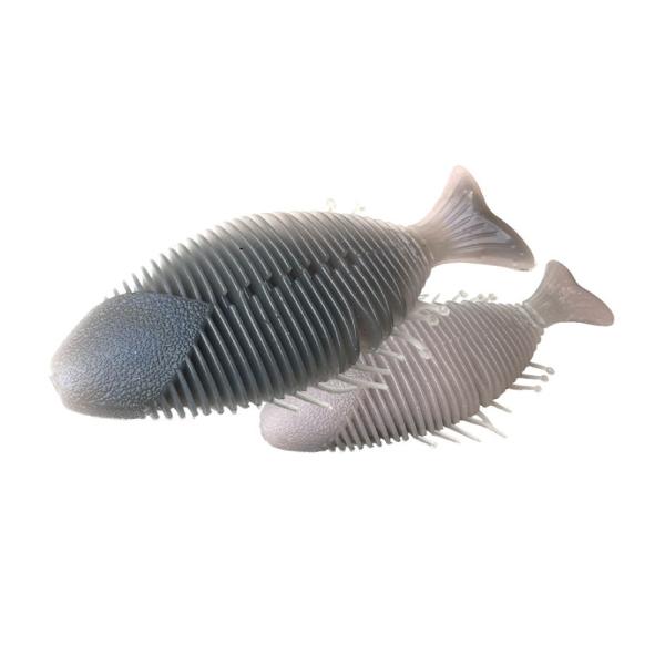 ハドルテール×フラット型スイムベイト最適サイズにリデザインしたハドルテールと深いリブが、心地よい引き抵抗をもたらしてくれるフラットボディの大型スイムベイト、それがハドルギルです。上下対象のボリューミーな薄楕円形ボディで、ネイルシンカーをどこ...