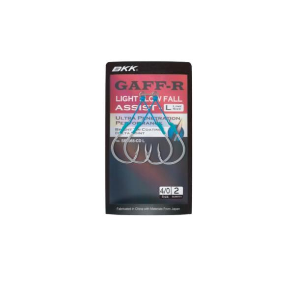 BBK　SF GAFF-R LBBK　SF GAFF-R L●SIZE：4/0●Assist Line：140●Assist Length / a(mm)：10●Assist Length / b(mm)：51●QTY：2●COATING：...