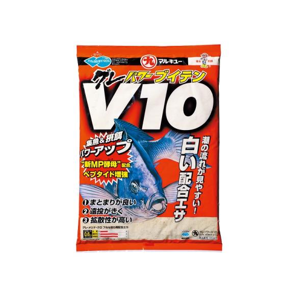 新MP酵母入りの白い配合エサ視認性の高い白い配合エサ。潮流や寄せたグレの姿が確認しやすく、また白い濁りがグレの視覚にアピールして活性を高めます。まとまり、遠投性に加え横方向への拡散性にも優れているため波止のグレ、離島の尾長とオールマイティに...