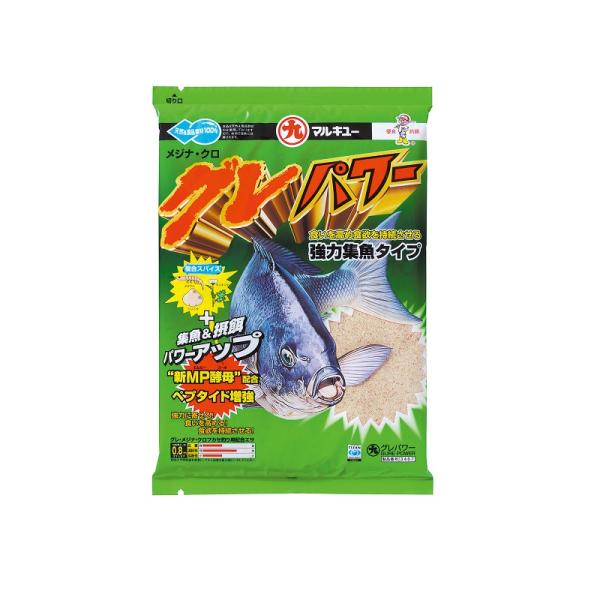 驚異の集魚力を誇るMP酵母配合ニンニクやオキアミ粉末に加え、驚異の集魚力を誇る高タンパクなMP酵母などの複合スパイスでグレを強力に浮かせます。食いの促進だけでなく食欲の持続効果も兼ね備えた摂餌性、集魚性の高いスタンダードな配合エサです。MA...