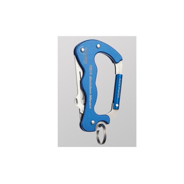 切れ味抜群のステンレス製シザースを携帯に便利なカラビナにコンパクト収納。GMカラビナシザースは、コンパクトなサイズと使いやすさを兼ね備えたカラビナ型収納式シザースです。PEライン対応のシザースには、ドイツ製4116Kruppステンレスを採用...