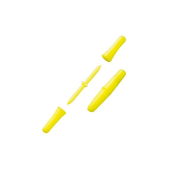 高視認シリコン製ストッパー固定力抜群で水に近い比重。仕掛け絡みも減少。水中視認性にも優れたストッパー。DUELデュエル　TG マーキングストッパー●品番：H732●サイズ：S●長さ(mm)：14●径(mm)：4●カラー：Y 高視認イエロー●...