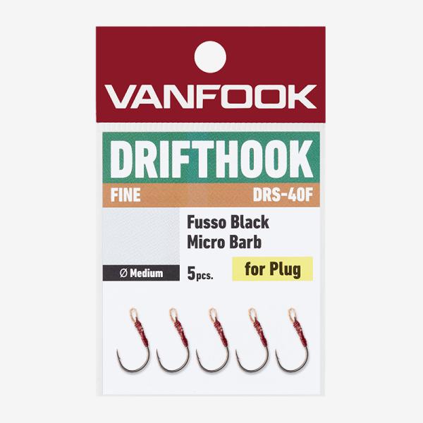 鈎から専用設計された、渓流を楽しむためのフック源流や小渓流、ボサ川などの小規模フィールドで多くの渓流魚と遊ぶためのフック「DRS-40F」。餌釣用の針を流用して作られることの多かったループアイのミノーフックを、鈎から専用設計。ルアーフィッシ...