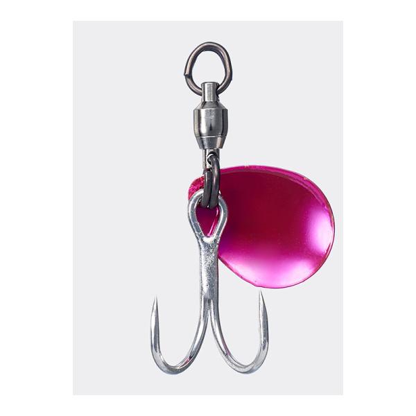 丈夫で扱いやすいブレードシステム・ダブル掛かりやすく、バレにくい【ブレードワークス・BGダブル】採用。ベアリングスイベル専用の【BSリング】や、リング穴を大きめに設定したブレードにより高いユーザビリティを実現。フックを刺し込む、しっかりとし...