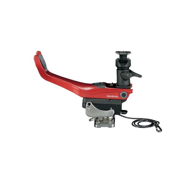 コンパクトクランプヘッド付き、ボートに固定するタイプのロッドホルダー台座を船べりに直接ボルトで取り付けるボルトオンタイプ小型軽量（約50g）のコンパクトクランプヘッドCH50Gを標準装備■速攻システム速攻レバーでホルダー部が前に倒れる構造。...