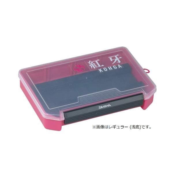 テンヤやカブラをコンパクトに収納できる専用ケース。段差マットの採用でテンヤを2点止めで固定できるため、少々の振動ではブレたりズレたりせず、テンヤ同士が当たることによる傷付きも防止できる。■レギュラータイプ（浅底）：2〜8号が約24個収納可能...