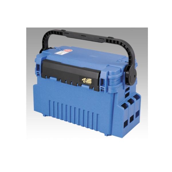 ランガンシステムBOX「VS-7070N」の限定カラー。ブルー単色ではなく、デニム生地の間から白色の生地が見え隠れするデニム特有の色合いを表現した「デニムブルー」、淡い色合いのアースカラーで大地をイメージ、女性にもおススメの「ミントアイボリ...