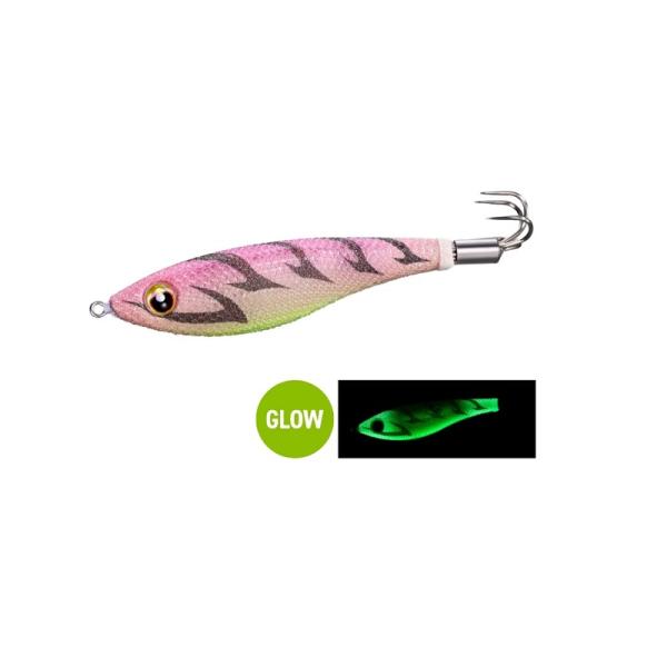 フラッシュブースト搭載のコンパクトスッテ。タコマスタースッテM フラッシュブーストは内蔵された反射板の明滅で止めている間もマダコに強くアピール。アピールグッズを足すことなくシンプルな仕掛けで釣ることができるため潮の抵抗が少なく、流されにくく...