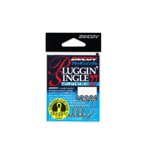 プラグ系ルアー専用のシングルフック。トリプルフックに比べ、一旦フックアップするとはずれる確率が激減。その上、魚へのダメージも減らすことができ、人にも危険が少なくなります。キャッチ＆リリースを確実に実行するにはシングルフックが理想です。●プラ...